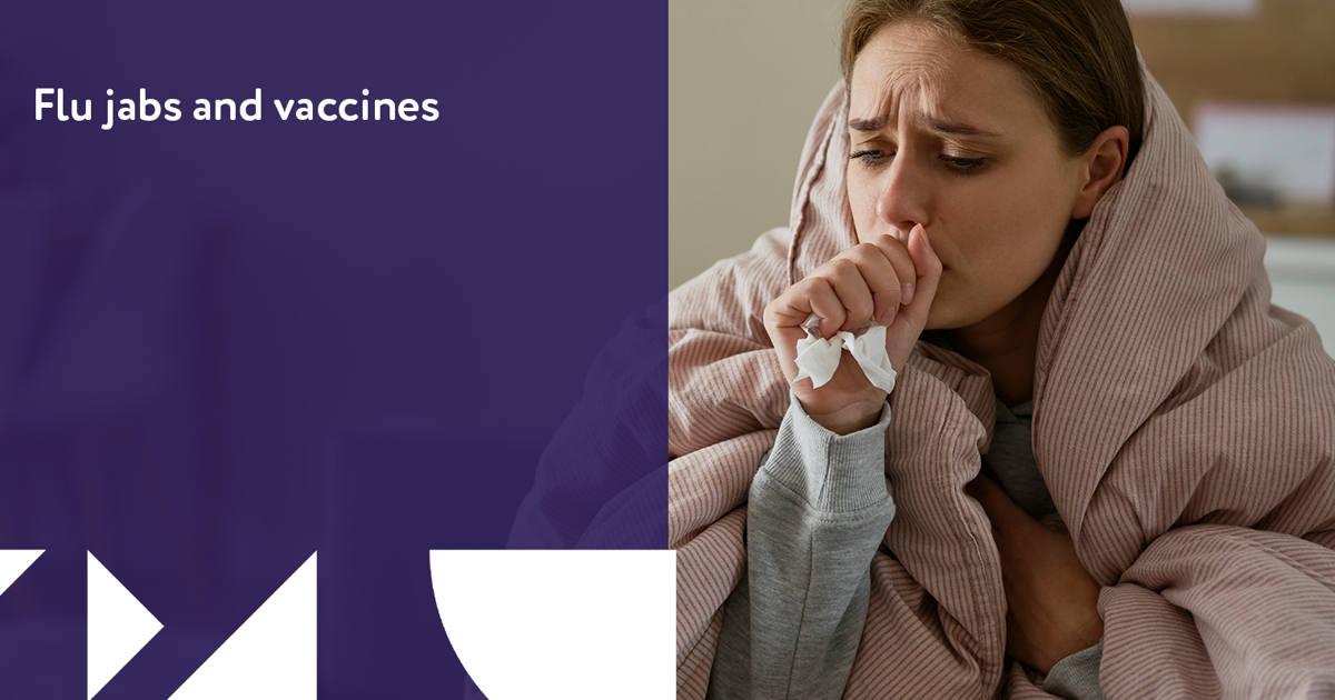 Flu jabs and vaccines