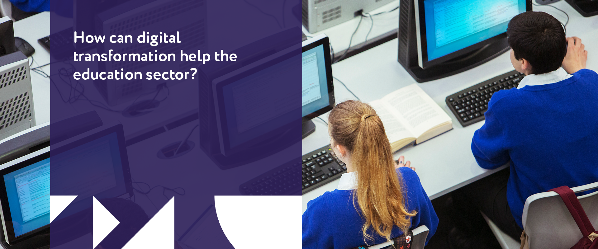 How can digital transformation help the education sector?